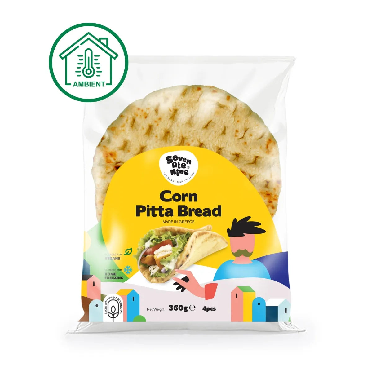 CORN PITTA BREAD – LEMON AND LIMES LONDON LTD