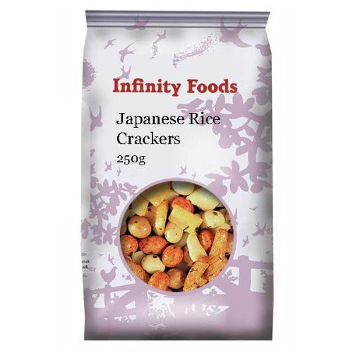 Infinity Foods Non-organic Japanese Rice Crackers 250g – LEMON AND ...